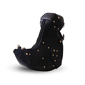 SUKUTU Upgrade Dinosaur Shape PU Leather Rivet Purses for Women, New Girls Crossbody Purses Shoulder Bag