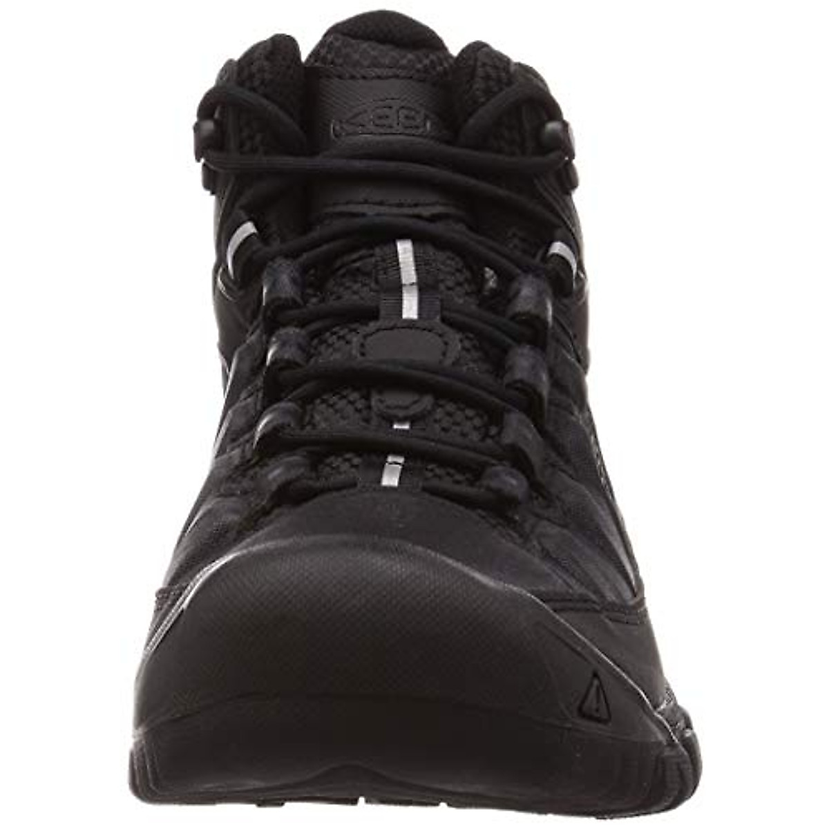 KEEN mens Targhee Exp Mid Wp Hiking Boot, Black, 8.5 US