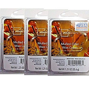 Mainstays Wax Melts, Mulled Cider 6 Cubes(Pack of 3)