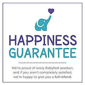 Babyfeel Refills Compatible with DEKOR PLUS Diaper Pails | 4 Pack | Exclusive 30% Extra Thickness | Diaper Pail Refills with Powerful Odor Elimination | Fresh Powder Scent | Holds up to 2320 Diapers