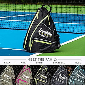 Franklin Sports Pickleball Bags - Pickleball Sling Bag Backpack for Gear + Equipment - Pickleball Bag for Men + Women - Holds Paddles, Pickleballs + Accessories - Official US Open Pickleball Bag