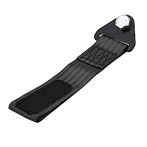 Tow Strap Universal Tow Recovery Strap High Strength Racing Car Tow Strap Tow Rope for Front Rear Bumper Towing Hook (Balck)