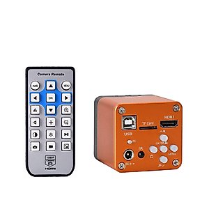 HAYEAR Full HD 34MP 2K HDMI 1080P USB Digital Industry Video Inspection Microscope Camera Set TF Card Video Recorder