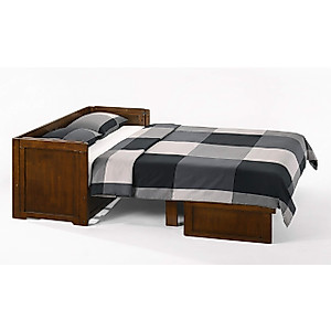 Night & Day Murphy Cube Cabinet Bed PRE-Assembled by SDS Cabinet Beds with 6" Memory Foam Mattress