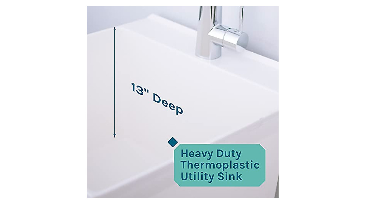 JS Jackson Supplies Utility Sink - Durable & Functional
