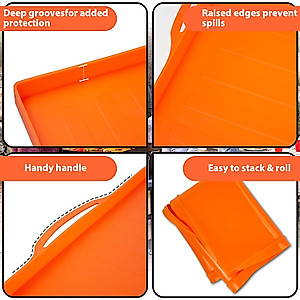 28" Griddle Mat Silicone for Blackstone,Heavy Duty Food Grade Grill Cover-Protect Your Griddle from Rodents, Insects, Debris and Rust