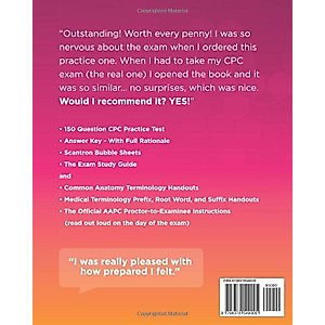 CPC Practice Exam 2023: Includes 150 practice questions, answers with full rationale, exam study guide and the official proctor-to-examinee instructions