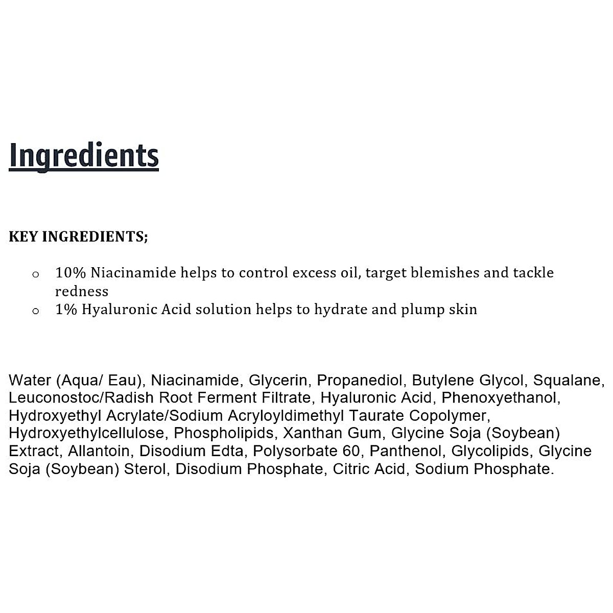 The INKEY List Niacinamide 30ml