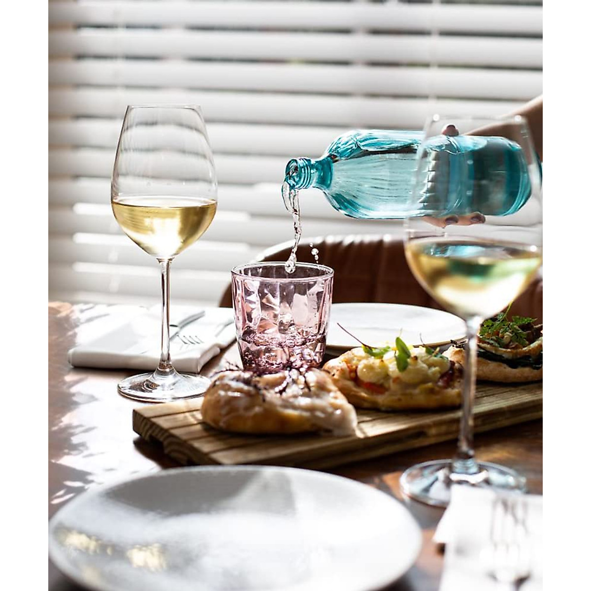 VViViD 20mil Premium Crystal Clear Multi-Purpose Heavy-Duty Vinyl Fabric Tablecloth Protective Cover (1.45ft x 54 Inch)