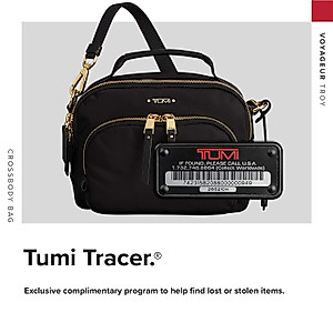 TUMI - Voyageur Troy Crossbody Bag - Over Shoulder Satchel for Women - Black