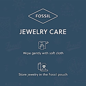 Fossil Women's Rose Gold-Tone Stud Earrings, Color: Rose Gold (Model: JF00830791)