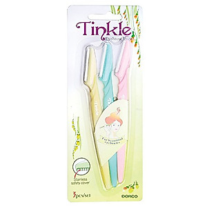 Dorco Tinkle Eyebrow Shaper, 3 Count (Pack of 1)