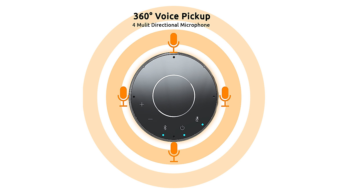 TOUCAN Conference Speakerphone - Perfect for Meetings