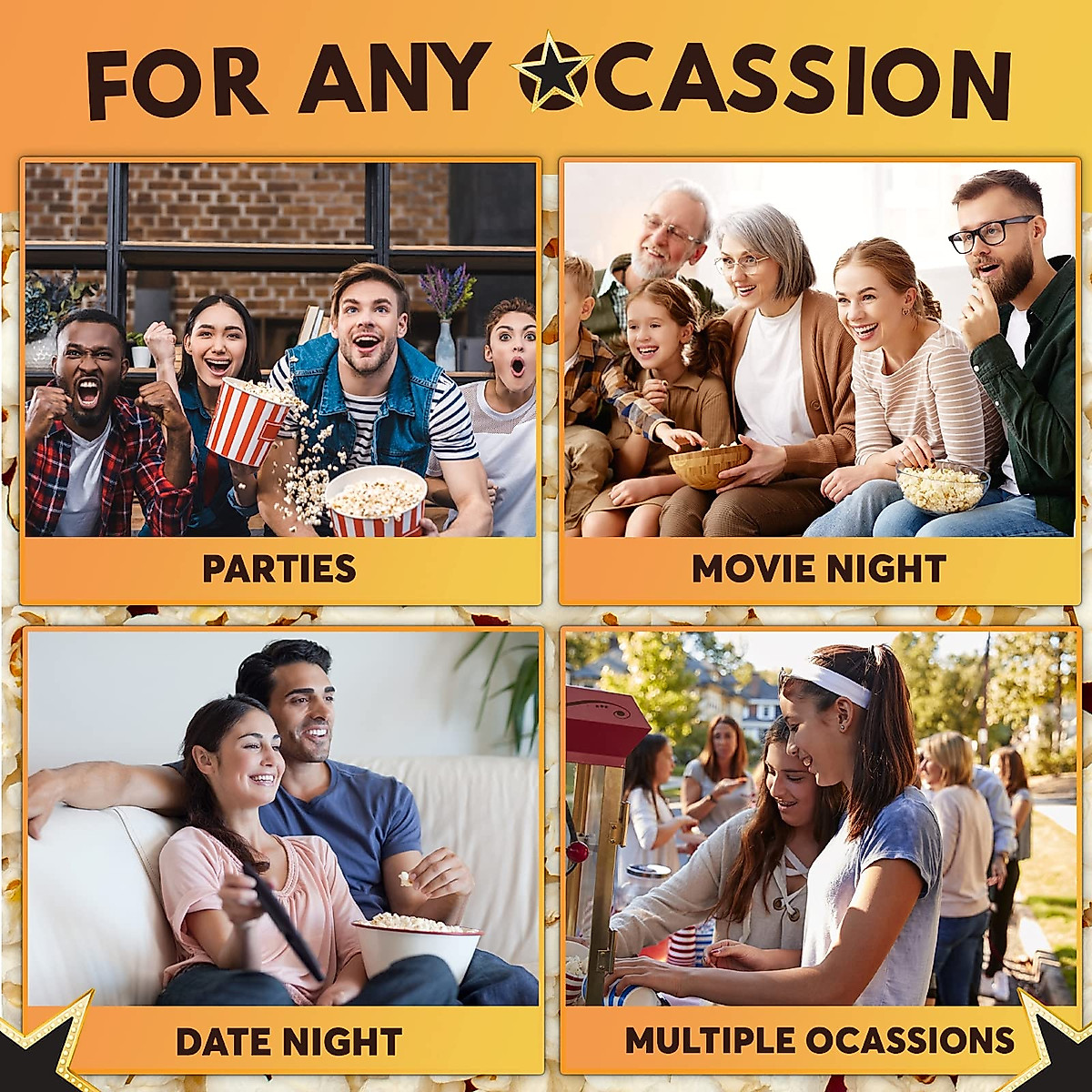 Ultimate Movie Theater Popcorn Kit - Flavacol Salt (35 oz) & Golden Barrel Butter Flavored Coconut Oil (32 oz) - Real Theatre Ingredients, No Dairy, Gluten Free/Vegan, Non-GMO, Kosher