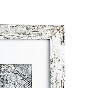 kennethan 11x14 White Picture Frame - Made to Display Pictures 8x10 with Mat or 11x14 Without Mat - Wide Molding - Wall Mounting Material Included…