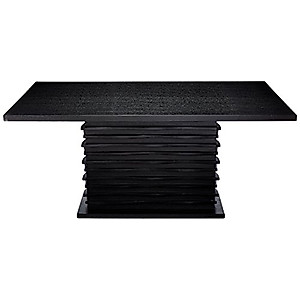 Coaster Home Furnishings Stanton Rectangular Dining Table Black 102061