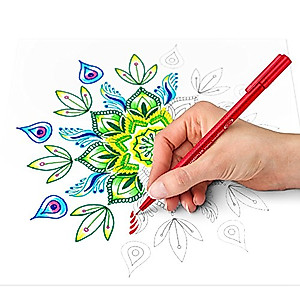 STAEDTLER 338 SB20 Triplus Broadliner bullet Pen, 0.8 mm - Assorted Colours (Pack of 20)