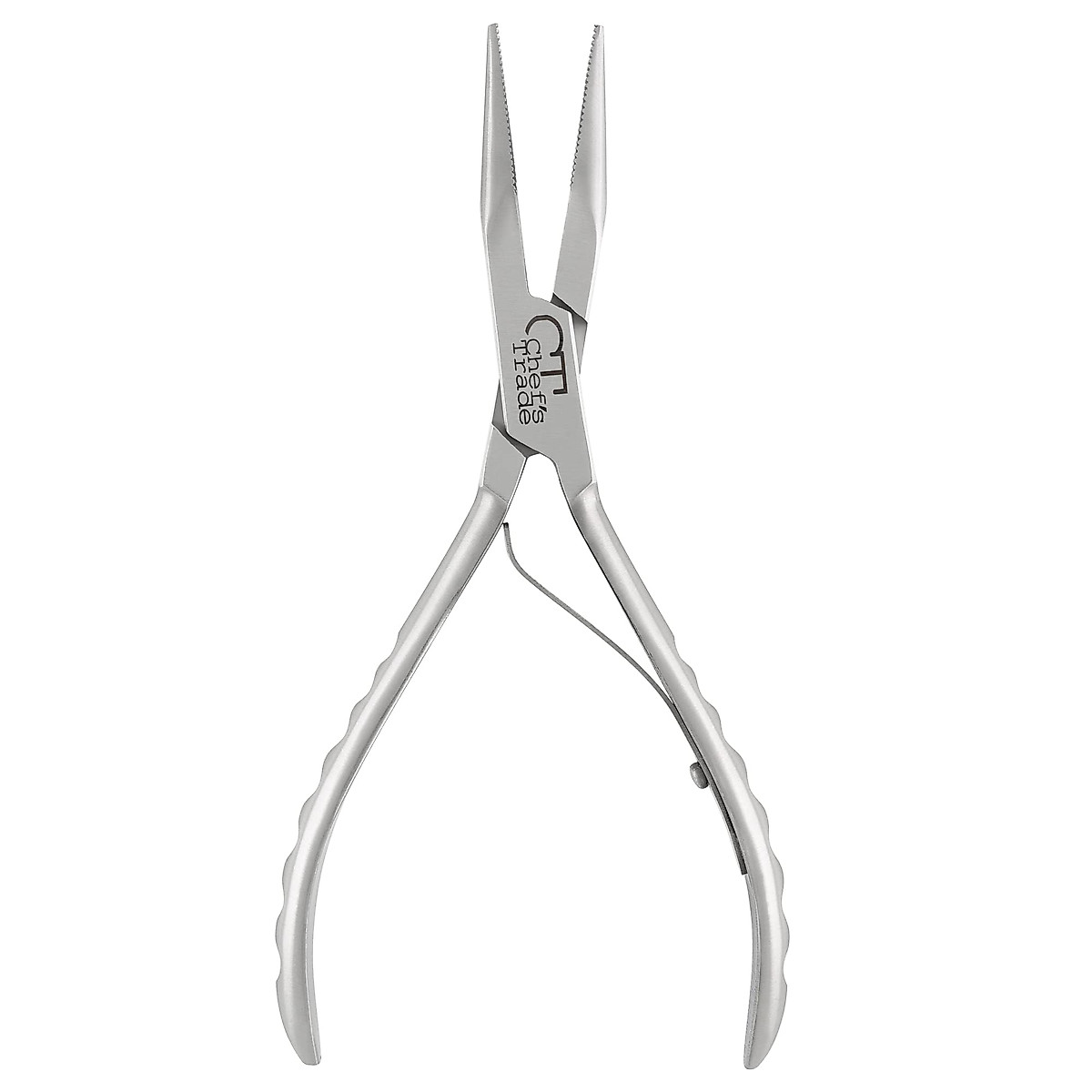 Fish Bone Pliers/Tweezers Stainless Steel Washable (Silver)