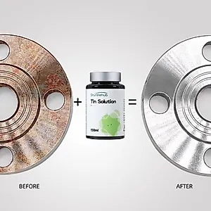 Tin Plating Soluiton, 150ml, Tin Plating Slution, Excellent Corrosion Resistance, Excellent Electrical Conductivity, Easy to Weld