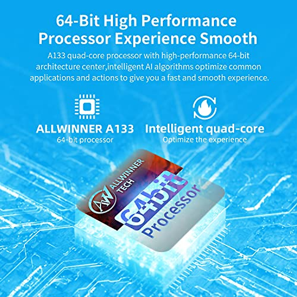 TECLAST Tablet 10 inch Android 12 Tablets, P25T 3GB RAM+64GB ROM(TF 1TB), Wi-Fi 6 Tablet PC, 1.8Ghz 4-core CPU, 2.4G/5G WiFi, 800x1280 FHD IPS, Bluetooth 5.0, Dual Cameras, 6000 mAh, Stereo