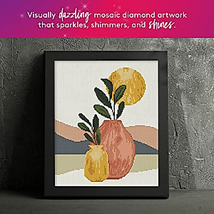 DIAMOND ART CLUB Adobe Moon II Landscape Diamond Painting Kit, 13" x 16" (32.8 x 40.9 cm)