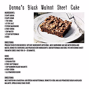 Hammons Black Walnuts, Recipe Ready, 8 oz, Highest Protein Nut, Heart Healthy, Non-GMO, Naturally Gluten-Free, Top Keto Nut (Packaging May Vary)