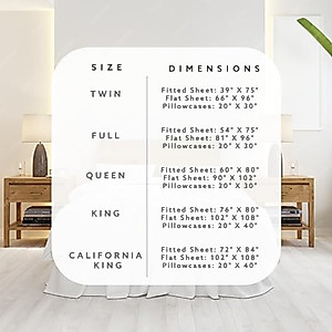 1000 Thread Count 100% Egyptian Cotton Sheets Set King Size Ivory Bed Sheet 4 Piece bed sheet Sets Long Staple 16 Inches Deep Pocket All Season Bedding Super Soft Breathable Sateen Finish