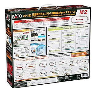 Kato KAT20-853 N M2 Basic Oval & Siding Model Track Set