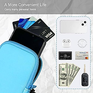 Water Bottle Pouch for Stanley, Water Bottle Accessories, Stanley Fanny Pack, Stanley Tumbler Accessories, Stanley Cup Pouch, Gym Accessories for Women, Stanley 40oz Accessories - Glacial Ice