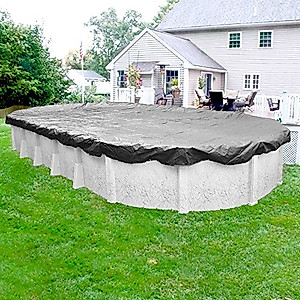 Robelle 331833-4 Platinum Winter Pool Cover for Oval Above Ground Swimming Pools, 18 x 33-ft. Oval Pool