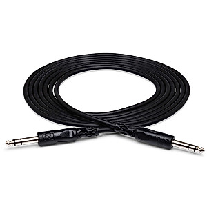 Hosa CSS-110 1/4" TRS to 1/4" TRS Balanced Interconnect Cable, 10 Feet