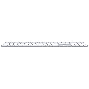 Apple Magic Keyboard with Numeric Keypad: Wireless, Bluetooth, Rechargeable. Works with Mac, iPad, or iPhone; US English - White
