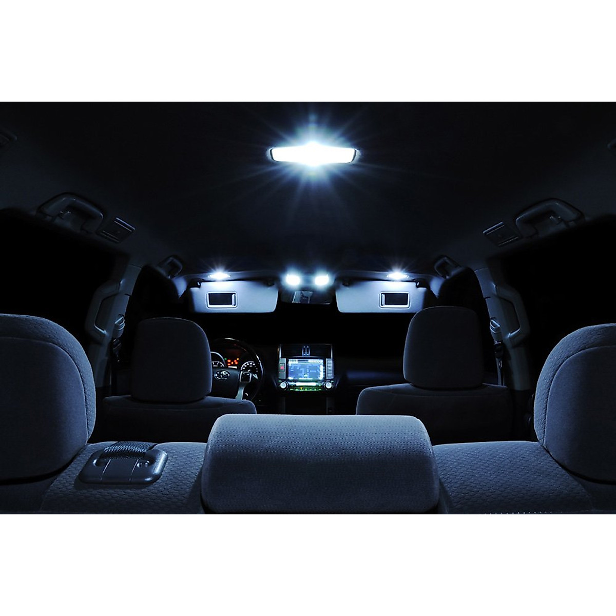 XtremeVision Interior LED for Ford Excursion 2000-2005 (12 Pieces) Cool White Interior LED Kit + Installation Tool