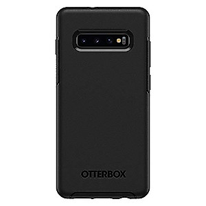 OtterBox SYMMETRY SERIES Case for Galaxy S10+ - Retail Packaging - Polycarbonate, Shock-Absorbent,BLACK