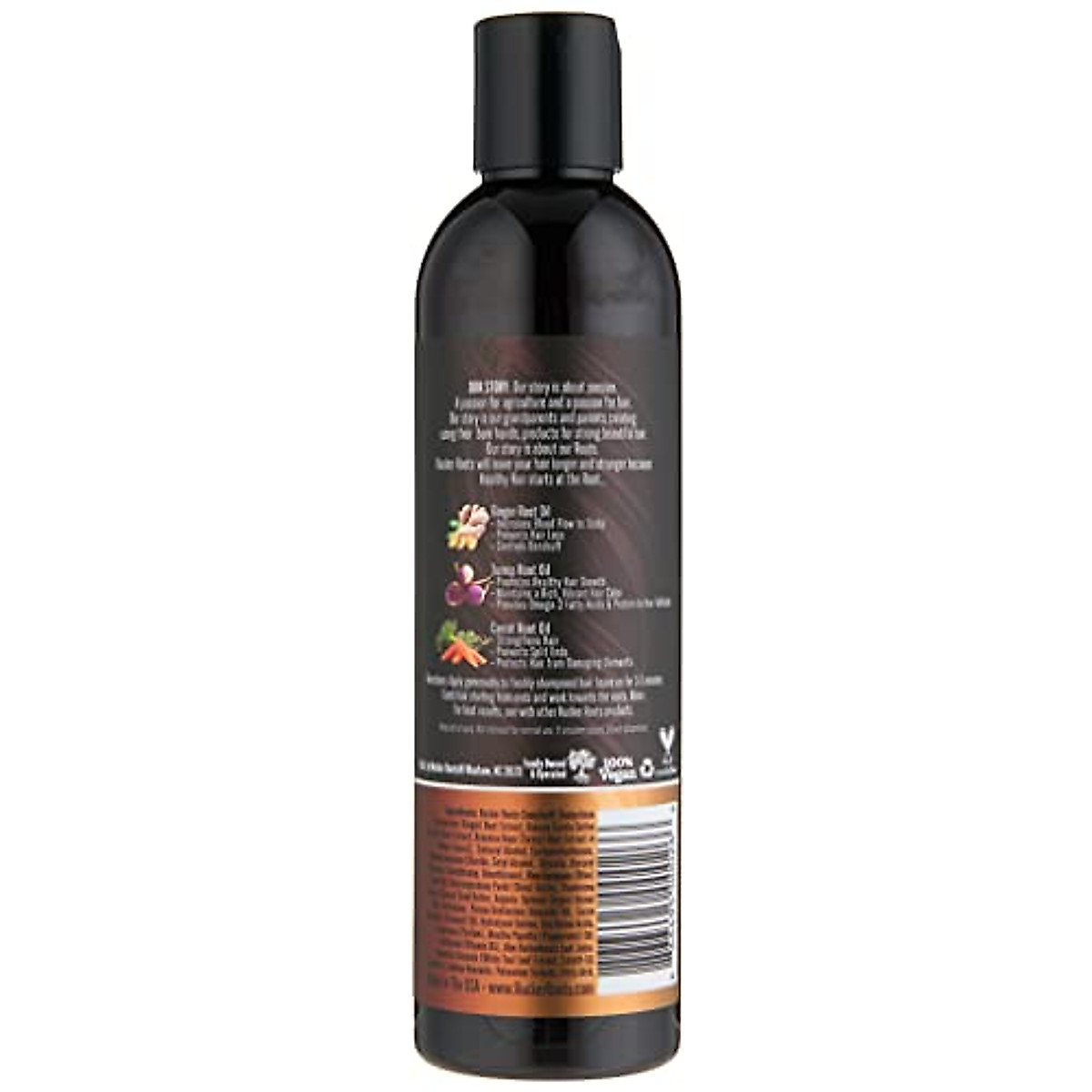 Rucker Roots Detangling Conditioner |Turnip, Carrot, Ginger Root Oils| For All Hair Types| Hydrates & Moisturizes Hair| Detangles Hair