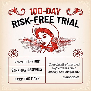 𝗪𝗜𝗡𝗡𝗘𝗥 𝟮𝟬𝟮𝟯* Turmeric Face Mask, Aztec Clay Mask, Brightening Facial Treatments, 100% Organic Face Mask, Clay Mask for Face, Reduce Acne & Dark Spots, Betty Rose's Botanicals Skin Care