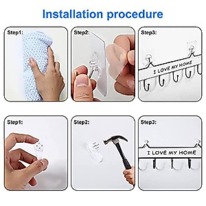 all sea Key Holder for Wall Adhesive, Adhesive Key Hook, No Damage Key Rack for Wall with 5 Key Hooks for Keys , Key Hanger for Wall Entryway