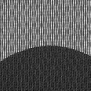 Office Star Ergonomic Mid Back Office Desk Chair with Adjustable Height, Tilt, and Padded Arm Rests, Icon Black Fabric