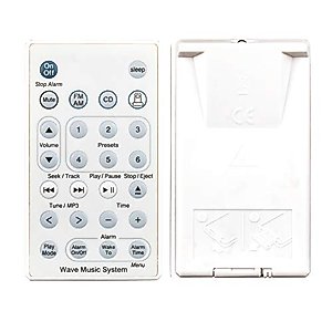 Universal Replacement Remote Control for Bose Sound Touch Wave Music Radio System I II III IV (Without Battery)-White