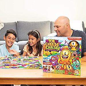 WHAT DO YOU MEME? Toe Cheese Chase - The Silly Board Game for Family Game Night
