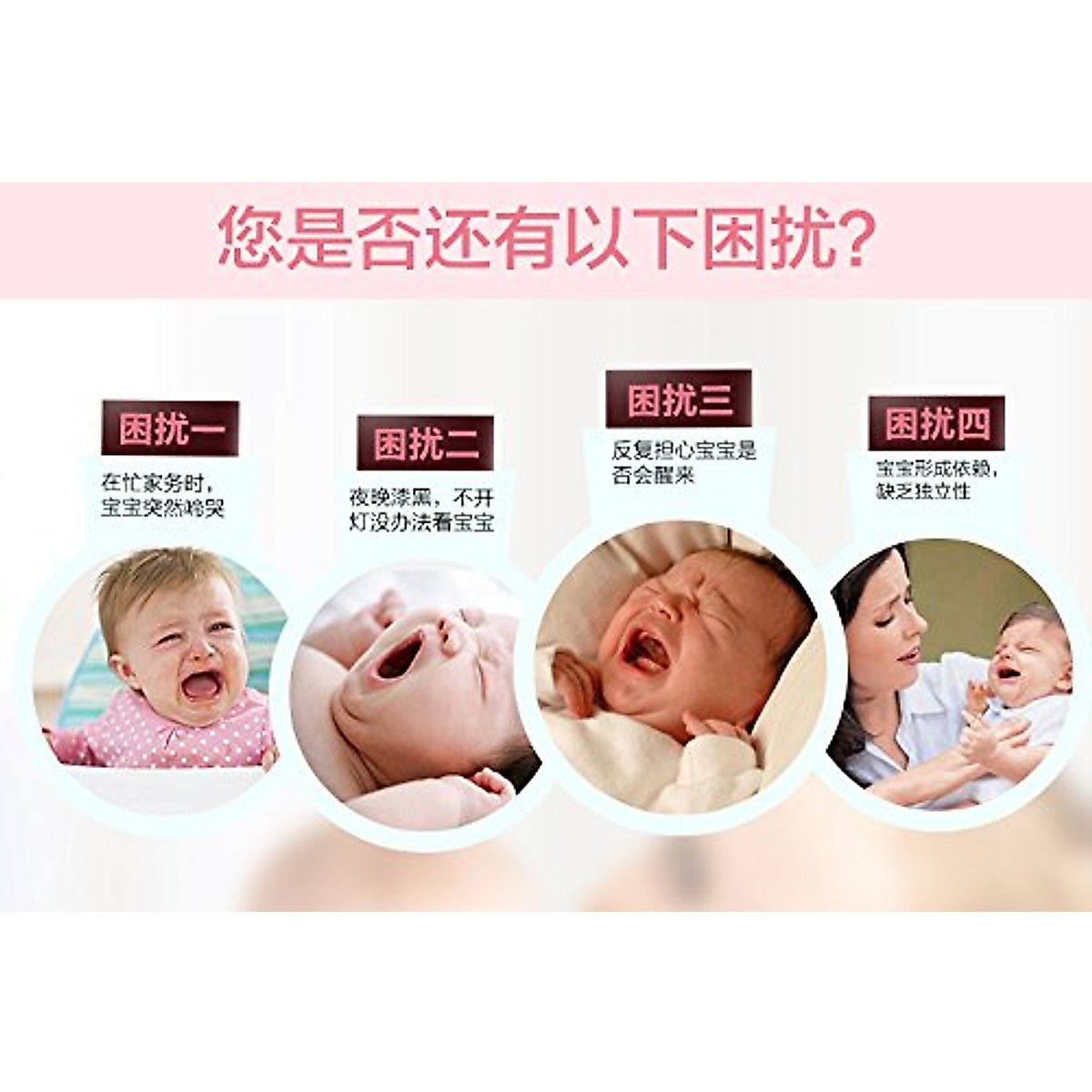 Motorola Digital Wireless Video Baby Monitor - MBP18