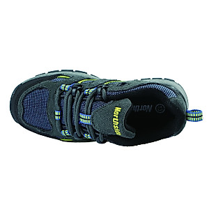 Northside Monroe Low Junior Hiking Boot , Blue/Lime, 6 M US Big Kid