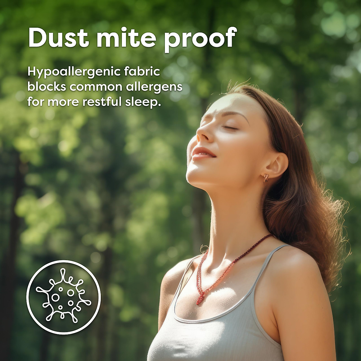 HOSPITOLOGY PRODUCTS Mattress Encasement - Zippered Bed Bug Dust Mite Proof Hypoallergenic - Sleep Defense System - Twin - Waterproof - Stretchable - Ultra Low Profile 6" Depth - 38" W x 75" L