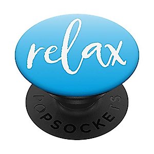 Awayk Relax Pop Phone Grip for Smartphones & Tablets PopSockets Grip and Stand for Phones and Tablets