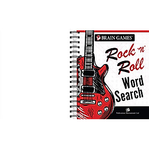 Brain Games - Rock 'n' Roll Word Search