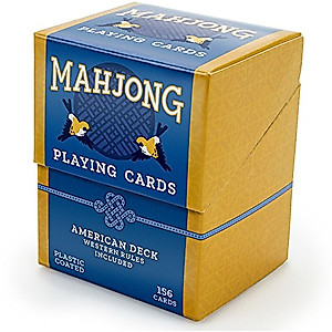 American Mahjong Card Game | Classic Chinese Tile Game in Playing Card Form | 156-Card Deck for Chinese and Western Game Play