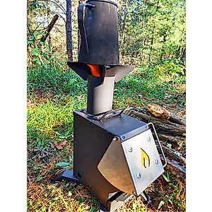Bullet Proof Rocket Stoves 50 BMG Cooking and Emergency Tent Heater