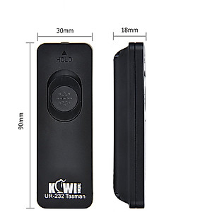 Kiwifotos RS-60E3 Remote Switch Shutter Release Cord for Canon EOS Rebel T6 T7 T5 T8i T7i T6s T6i T5i T4i SL3 SL2,EOS 90D 80D 70D 77D R R6 Mark II R6 R7 R8 R10 R100 RP M5 M6 Mark II SX70 SX60 & More