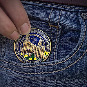 Armor Coin LDS Manti Temple Medallion