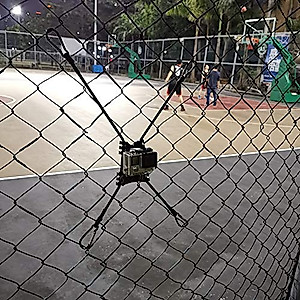 Action Camera Chain Link Fence Mount for Gopro Action Cameras - Ideal Backstop Camera Mount for Recording Baseball,Softball and Tennis Games